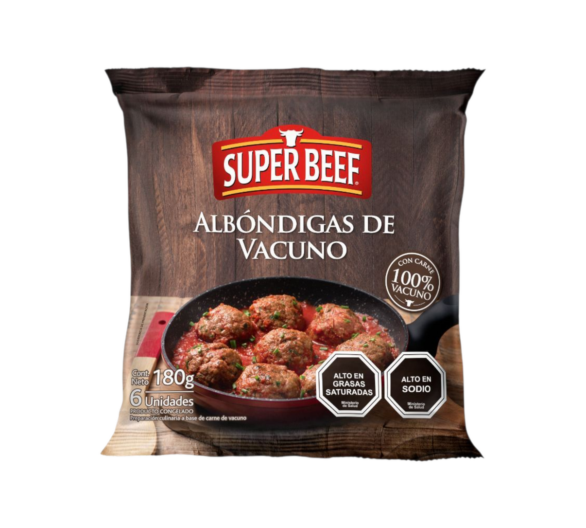 Albóndigas Super Beef 180g – De Gallardo